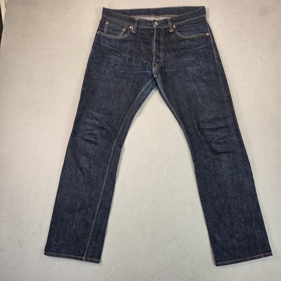 Jeans | Syoaiya Jeans Mens 32x31 Dark Indigo Raw Selvedge Made In Japan ...